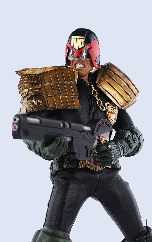 threeA Toys 2000AD Judge Dredd 1/6 Action Figure | Figures & Plastic ...
